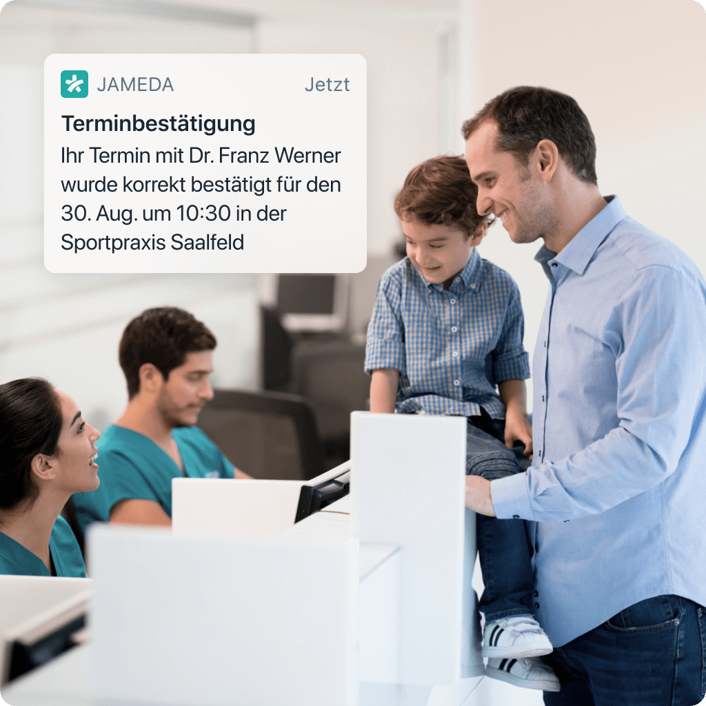 Online-Terminvergabe rund um die Uhr I Jameda Pro